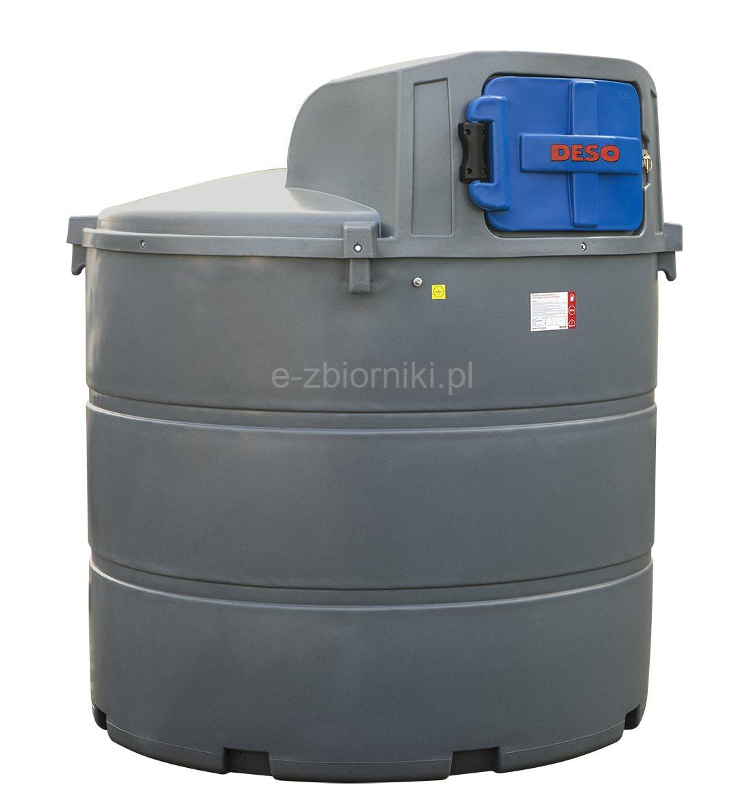 DESO Diesel 2350l. tank with digital flowmeter K600 - e-zbiorniki